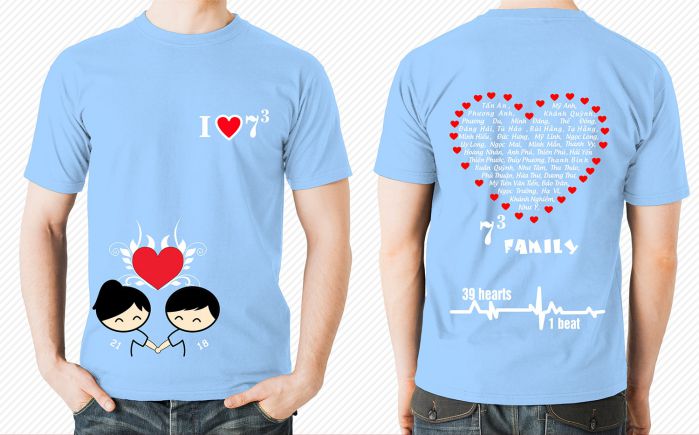 Mẫu logo áo lớp ấn tượng 2020 - Rubee