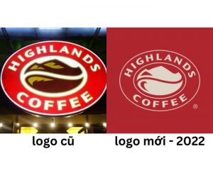 Logo Highlands Coffee mới - tinh giản và hiện đại hơn - Rubee
